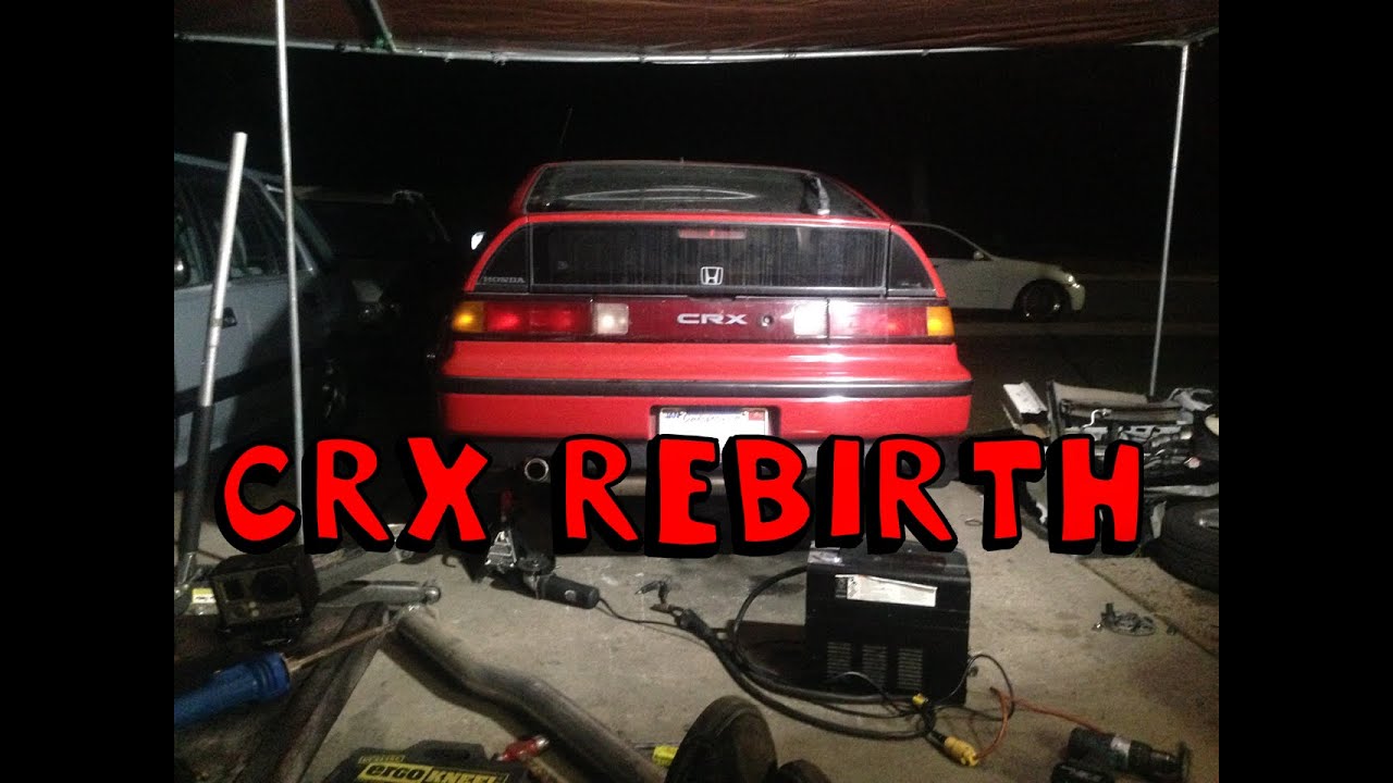 CRX Gets a New engine ! - YouTube