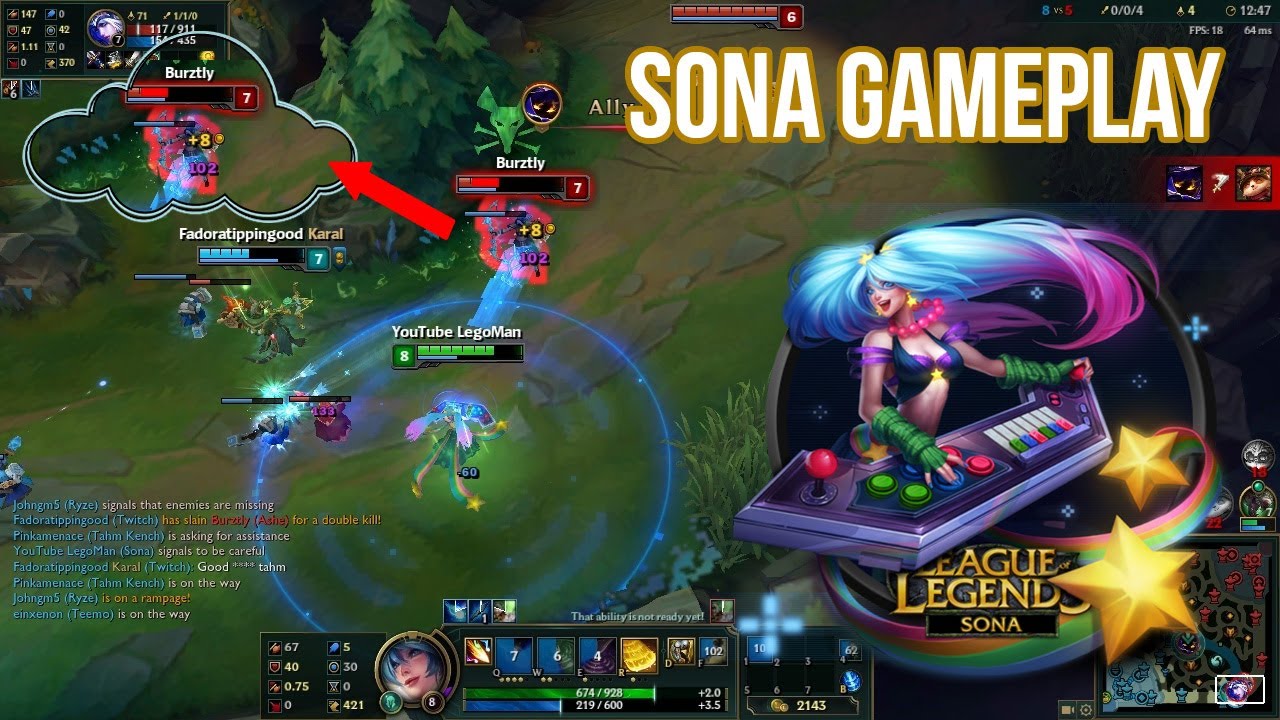 League of Legends "And we're Back!!!" (sona Damage op!!) - YouTube