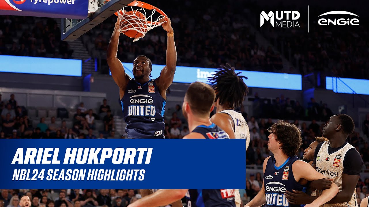 Ariel Hukporti NBL24 Highlights - Melbourne United - YouTube