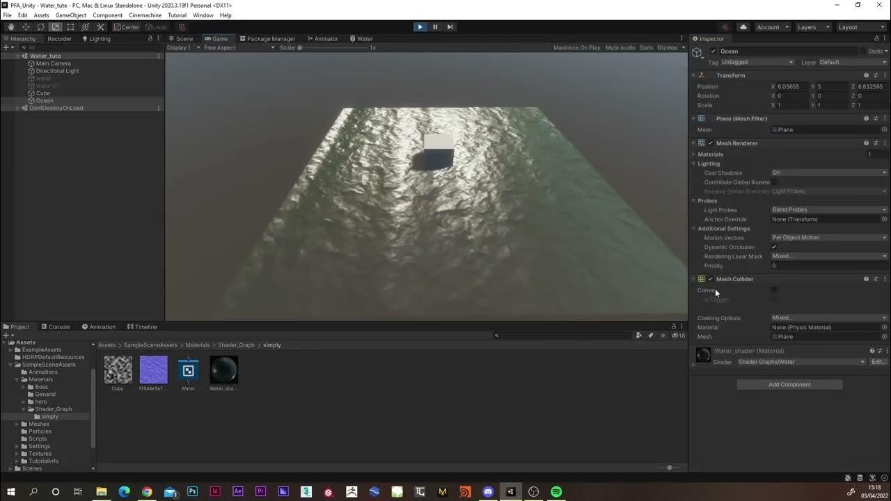 Speedrun Water into Unity HDRP - YouTube