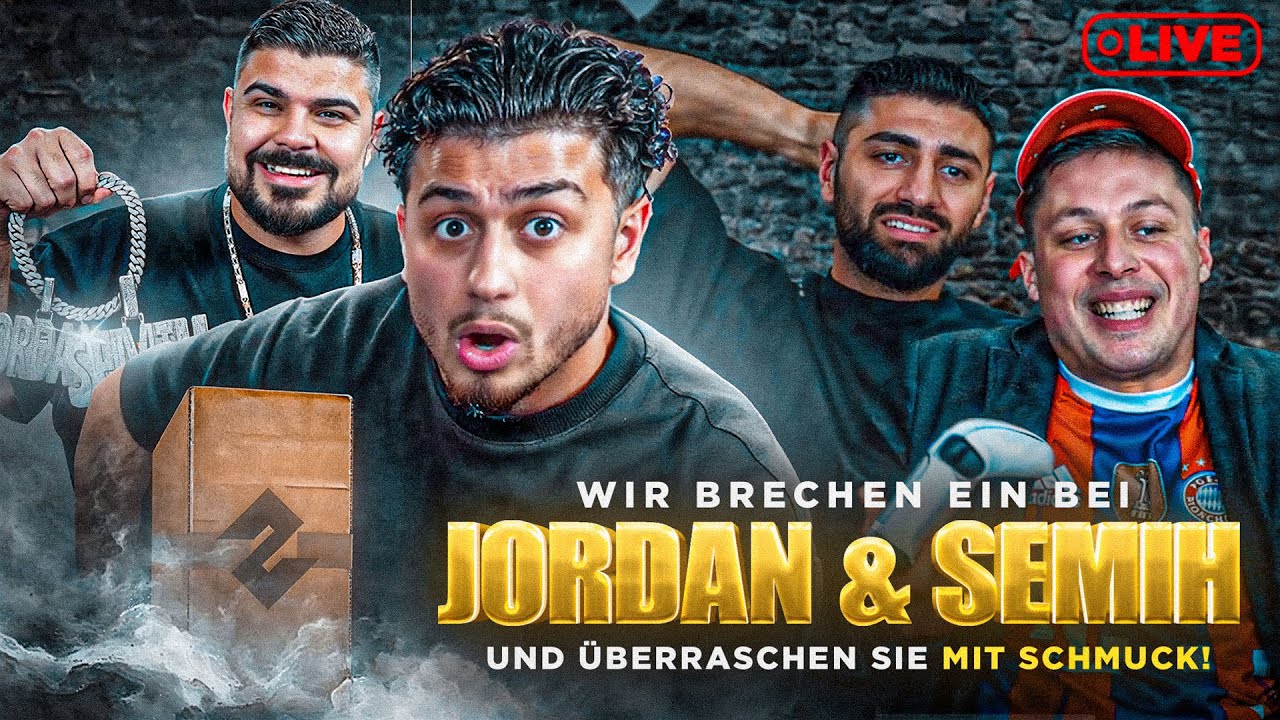 EINBRUCH bei JORDAN & SEMIH im STUDIO & ZERSTÖREN ALLES 🚨 - YouTube