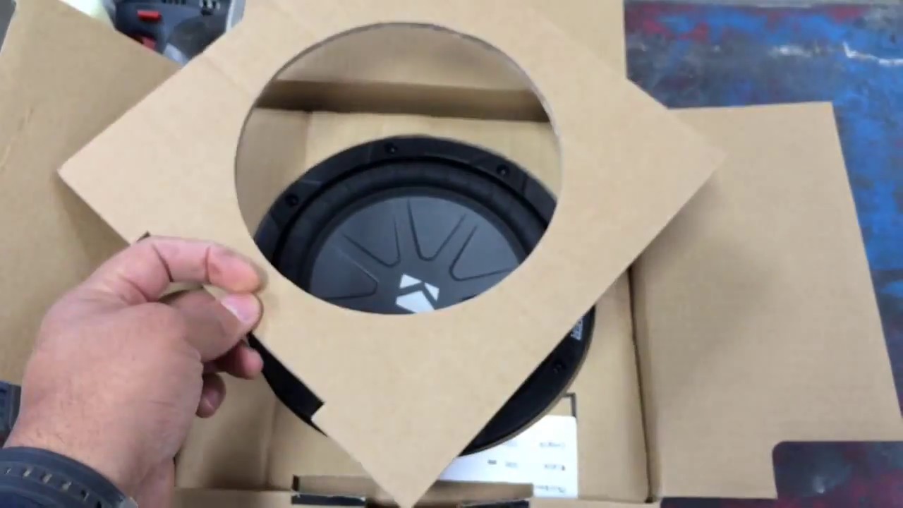 Ported box build for a single 8" Kicker CompR - YouTube