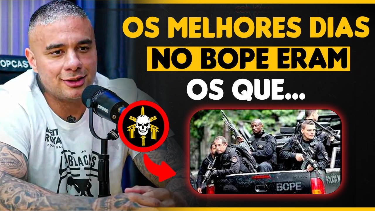 NO BOPE ESSA É A MELHOR SENSAÇÃO... | SGT BRITTO - CATIANO & CAVEIRA ...