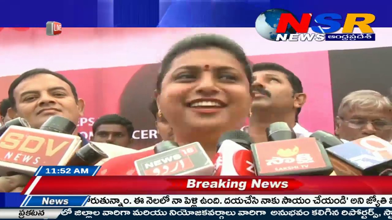 APIIC Chairman RK Roja Attended to 3K Walkathon for Cancer Awareness ...