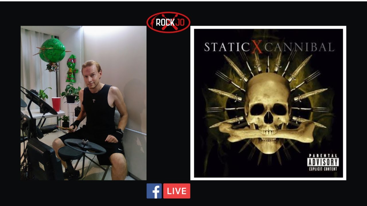 Static-X - Cannibal (Live Drum Session)🔥 - YouTube