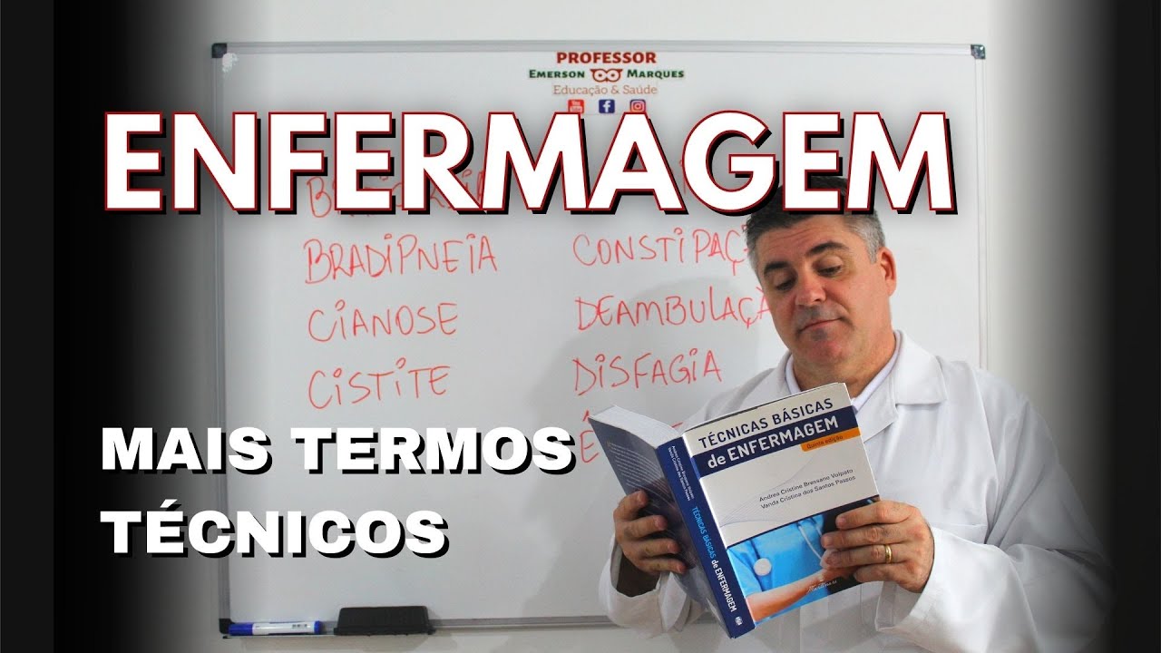 TERMOS USADOS NA ENFERMAGEM - YouTube