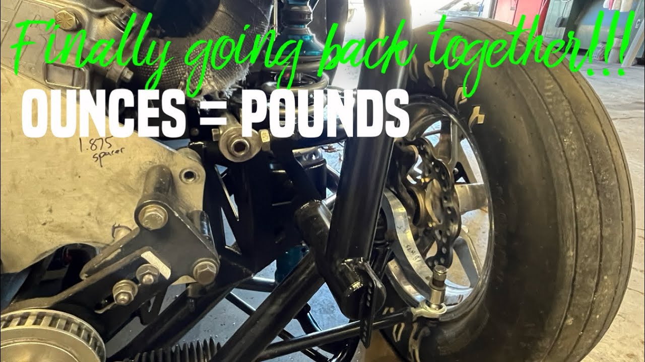 Finally bolting things together and saving even more weight!! - YouTube