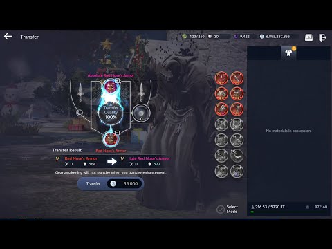 Black Desert Mobile Transfer Or Enhance Pink Armor?