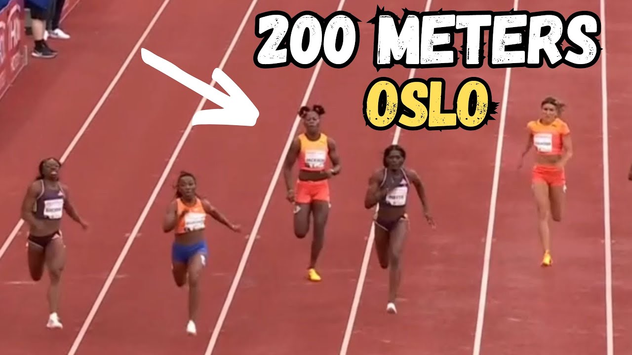 Shericka Jackson's Season is IN DANGER!! II 2024 Women's 200m Diamond League Oslo - YouTube