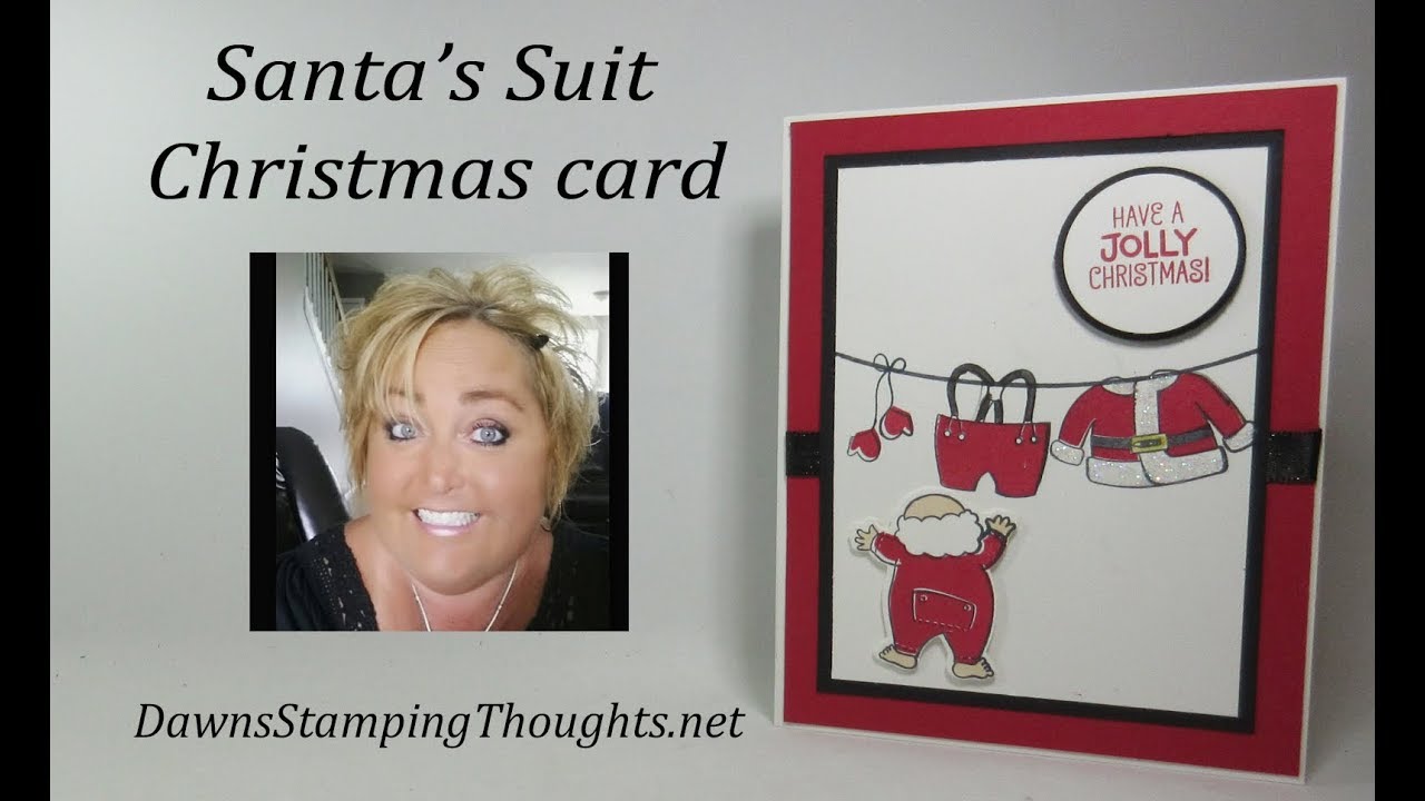 Santa's Suit Christmas card - YouTube