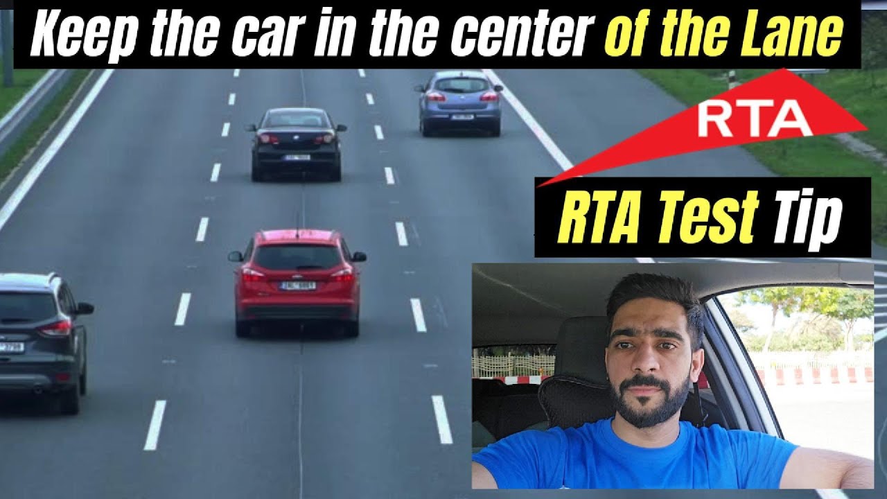 RTA Test Tip: Avoid This Common Mistake & Keep Your Car Centered in the ...