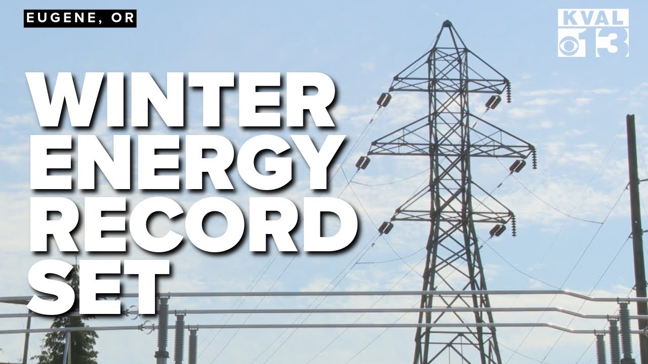EWEB Sets New Record in Winter Weather Energy Usage - YouTube