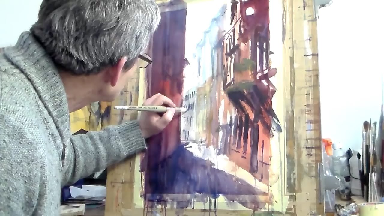 Jackson's Watercolour demonstration by Keith Hornblower - YouTube