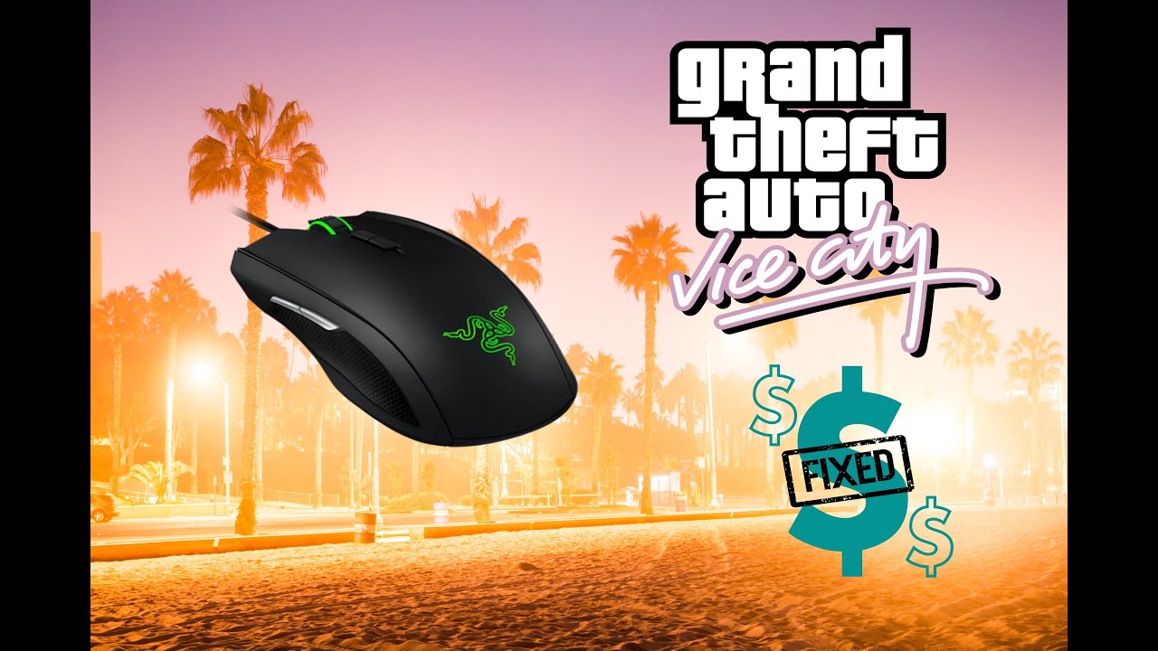 How To Fix GTA Vice City Mouse Glitch! *VERY EASY* - YouTube