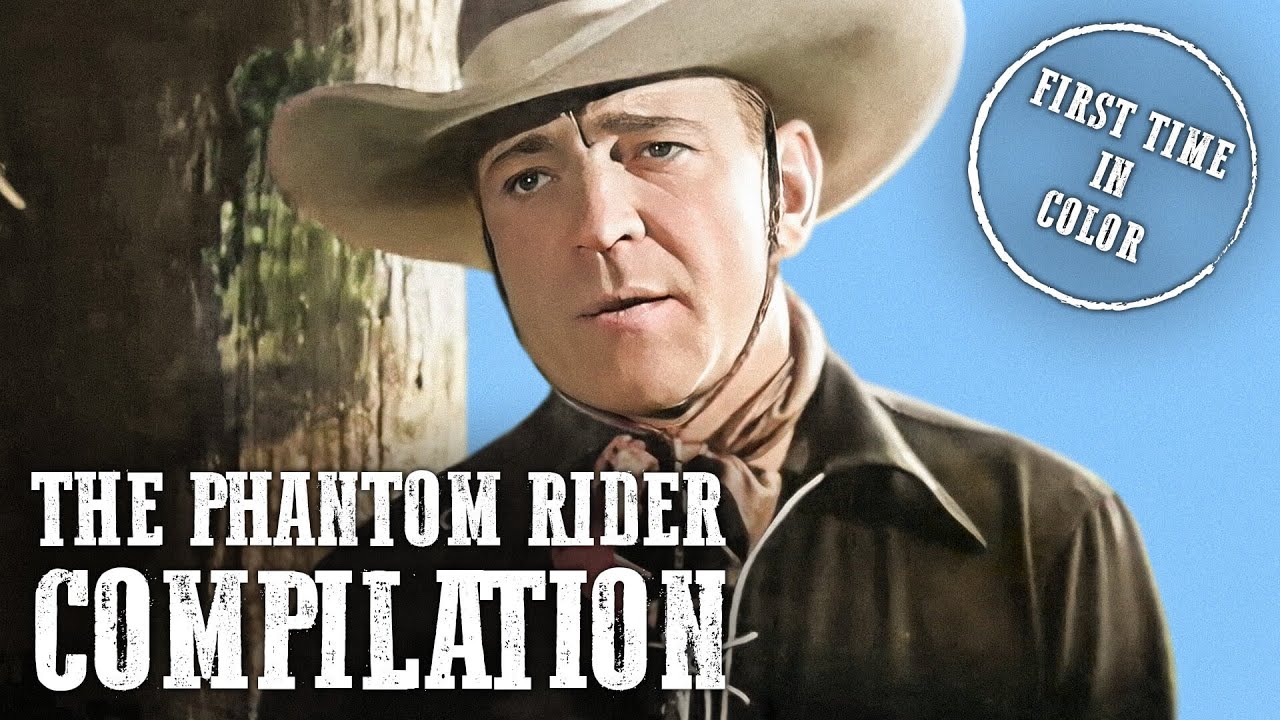 The Phantom Rider Compilation Part 3 | Colorized | Best Of | Western ...