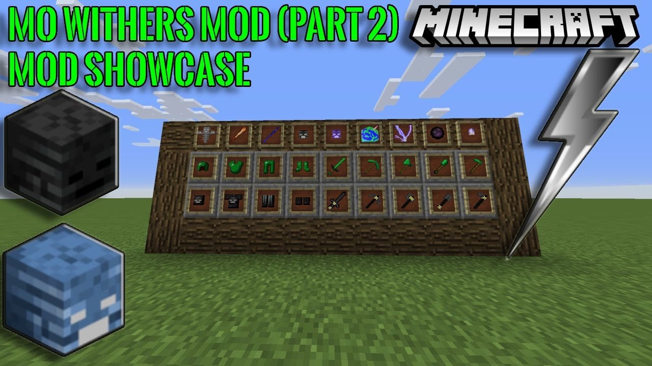 (Minecraft) Mo Withers Mod Showcase (Part 2) (FINALE) - YouTube