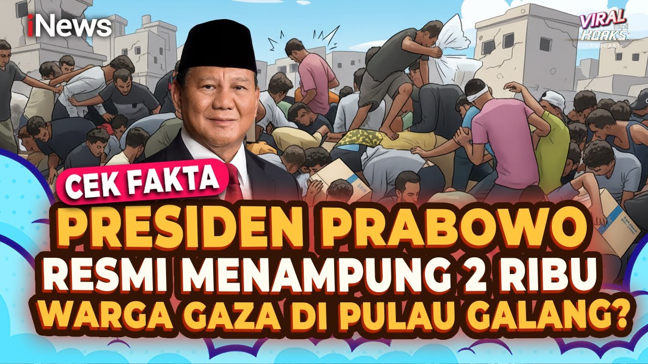 Presiden Prabowo Resmi Menampung 2 Ribu Warga Gaza di Pulau Galang? Cek ...