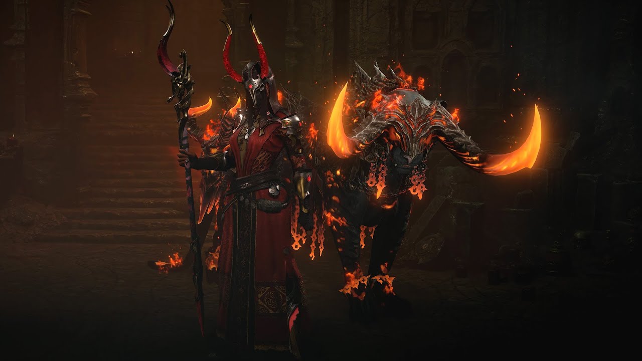 Diablo 4 - Beast of Brimstone Mount - YouTube