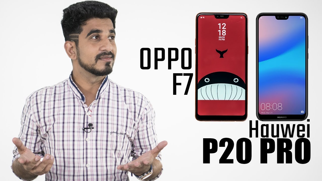 Huawei P20 Lite vs OPPO F7: Comparison overview [Hindi हिन्दी] - YouTube