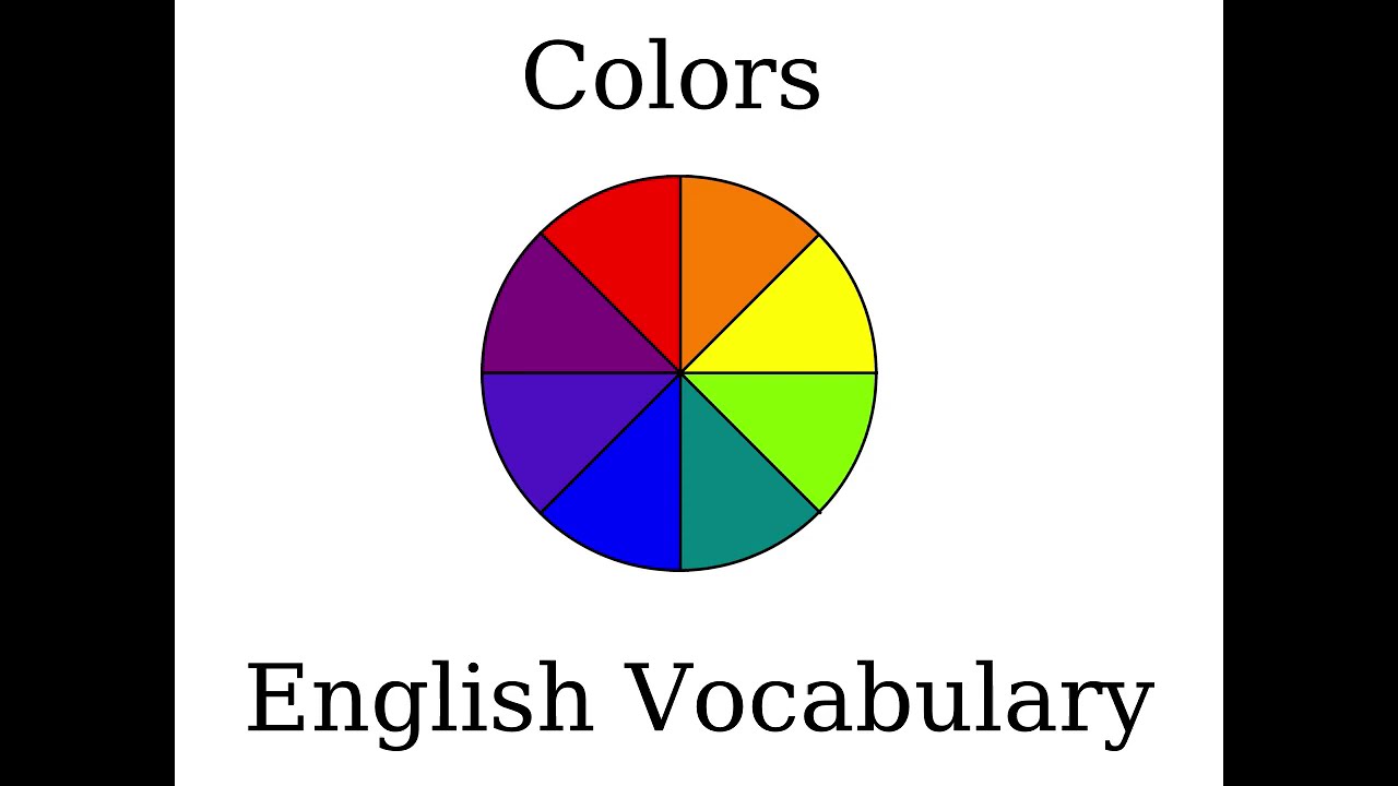 Colors - English Vocabulary - YouTube