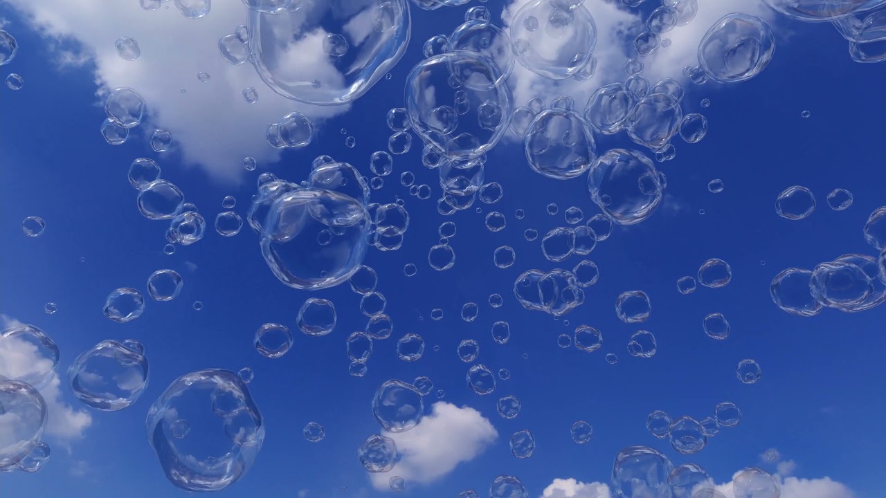 BABY LULLABY with Bubbles floating in the air ~ sleep music ~ relaxing ...