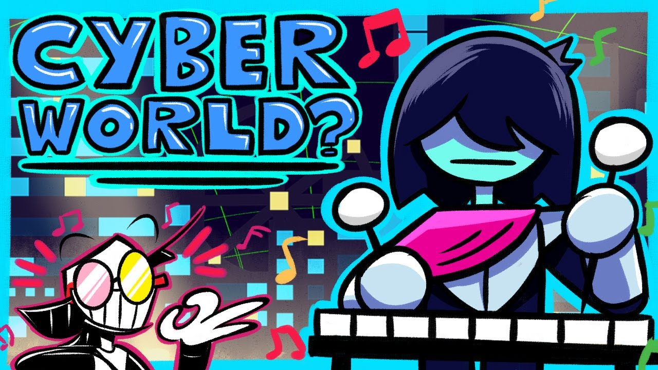 Cyber's World? // Deltarune Animation - YouTube