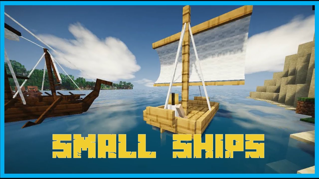 ⛵MOD DE BARCOS PARA MINECRAFT PARA TODAS LAS VERSIONES 1.16 | 2021 | # ...
