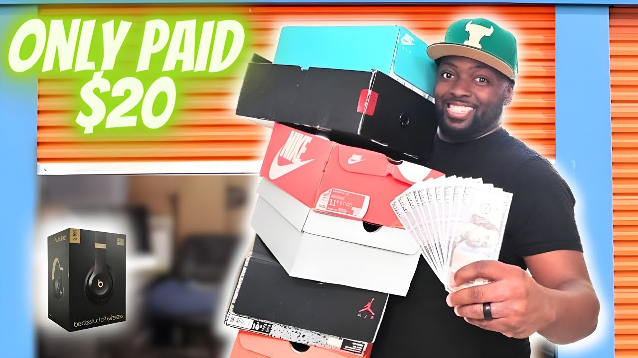 I Scored Big With Hidden CASH Money In A $20 Storage Unit! - YouTube