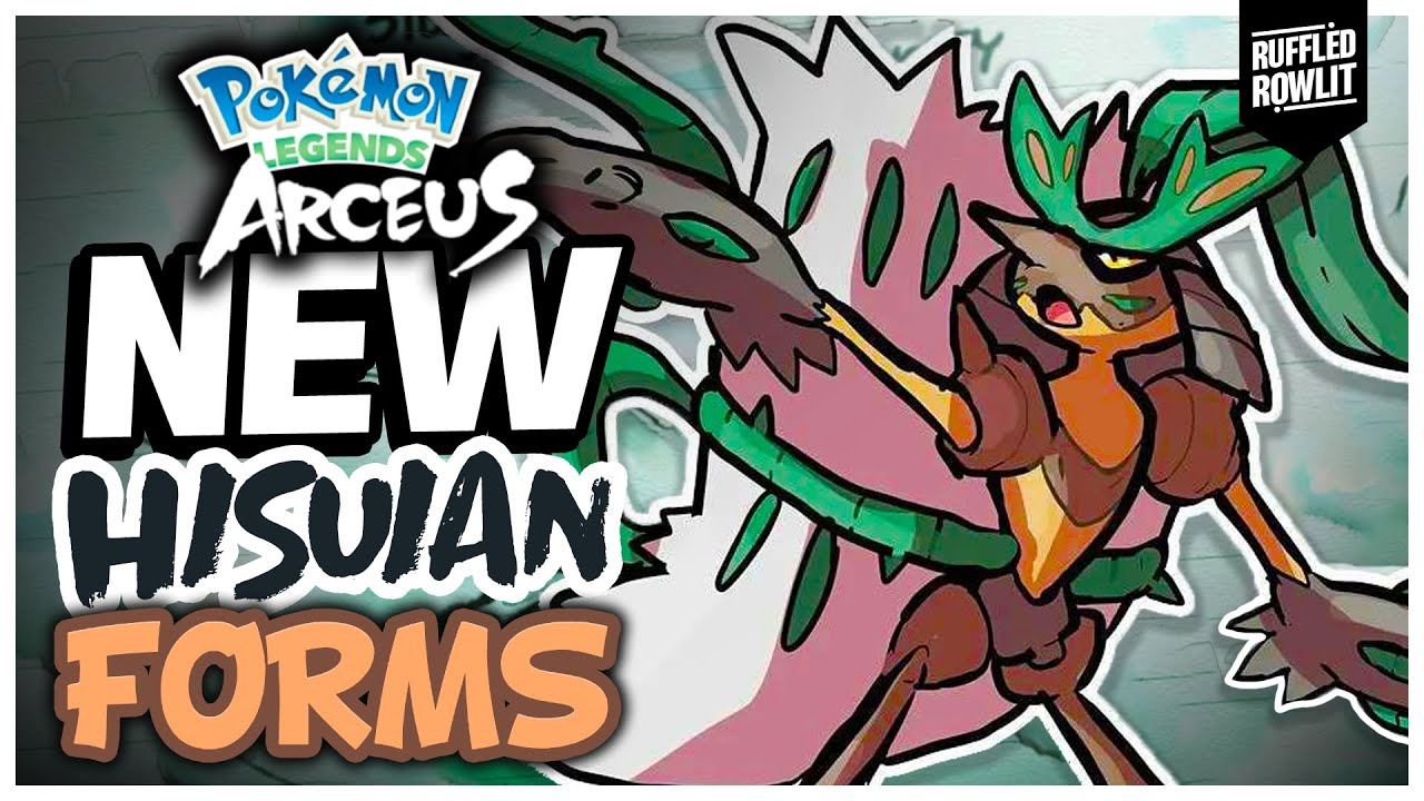 NEW HISUIAN FORMS in Pokemon Legends Arceus & Their Possabilities 2 ...
