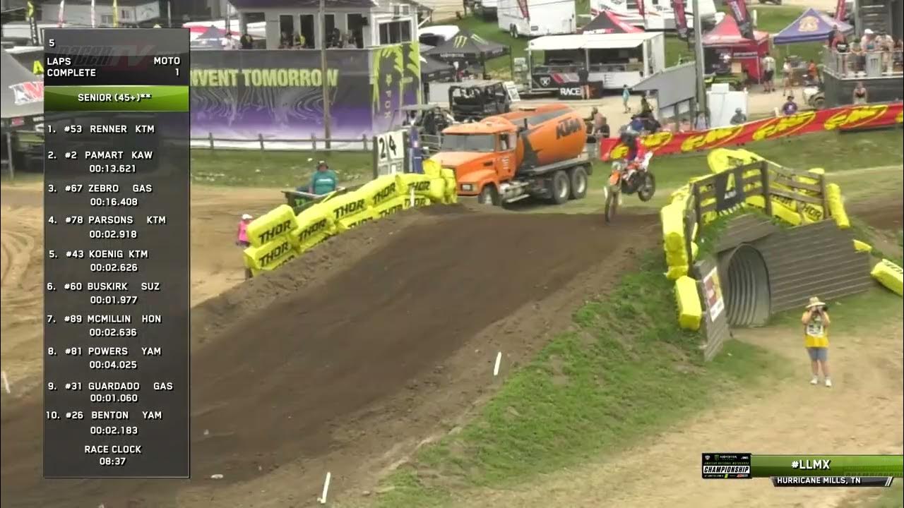 2023 Loretta Lynn's Remastered Senior (45+) Moto 1 - YouTube