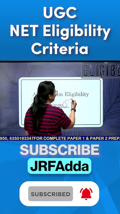 UGC NET JRF Eligibility | What is Minimum Eligibility for NET JRF ...