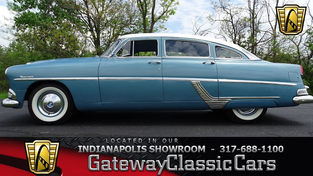 1954 Hudson Hornet - Indianapolis Showroom - Stock # 1026 - YouTube