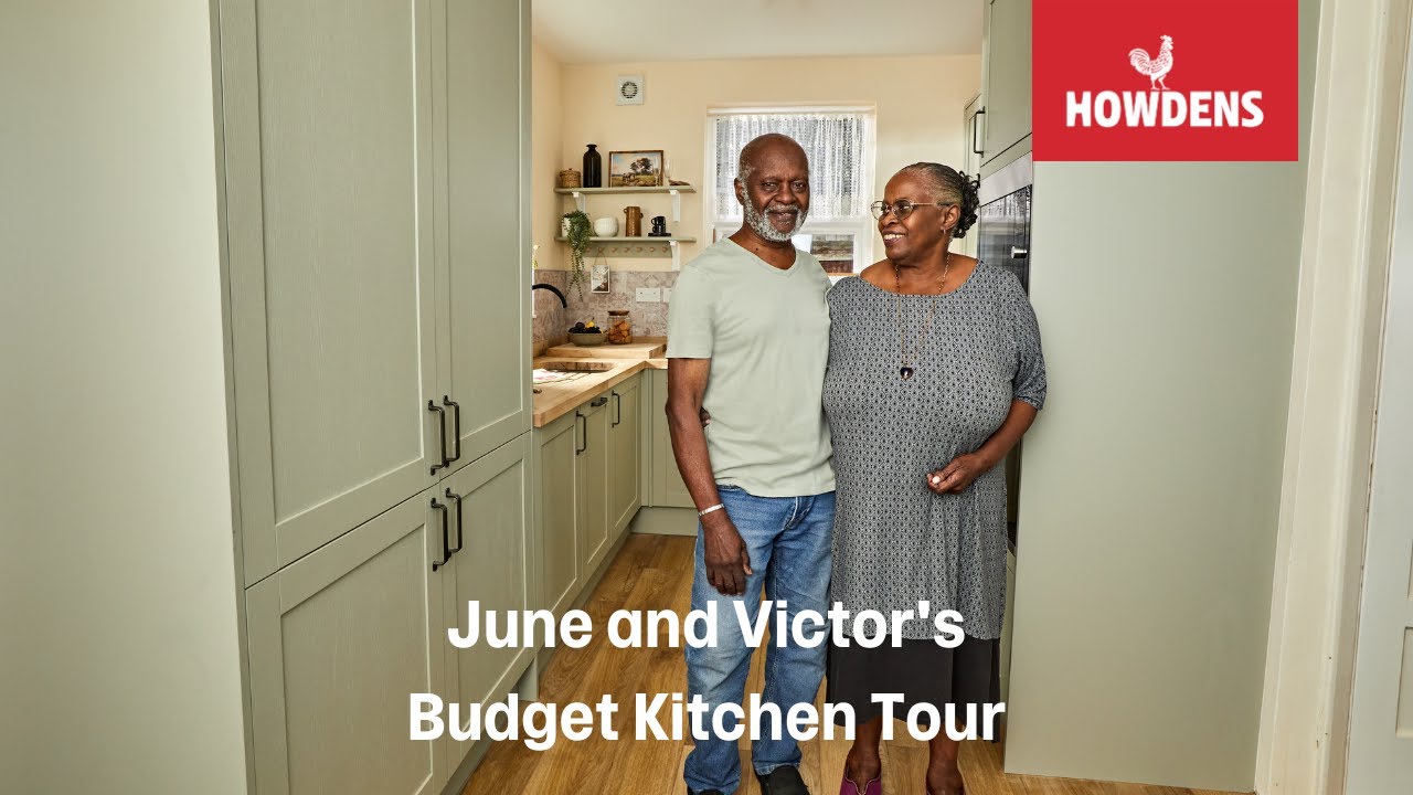 Howdens Budget Kitchen Makeover with June and Victor - YouTube