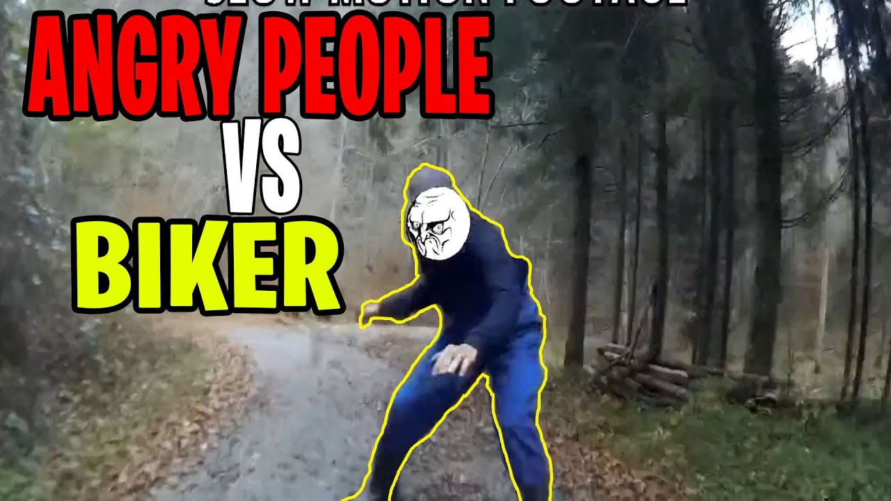 😡Angry Guy attacks Biker with AXE | ANGRY PEOPLE vs. BIKER German ...