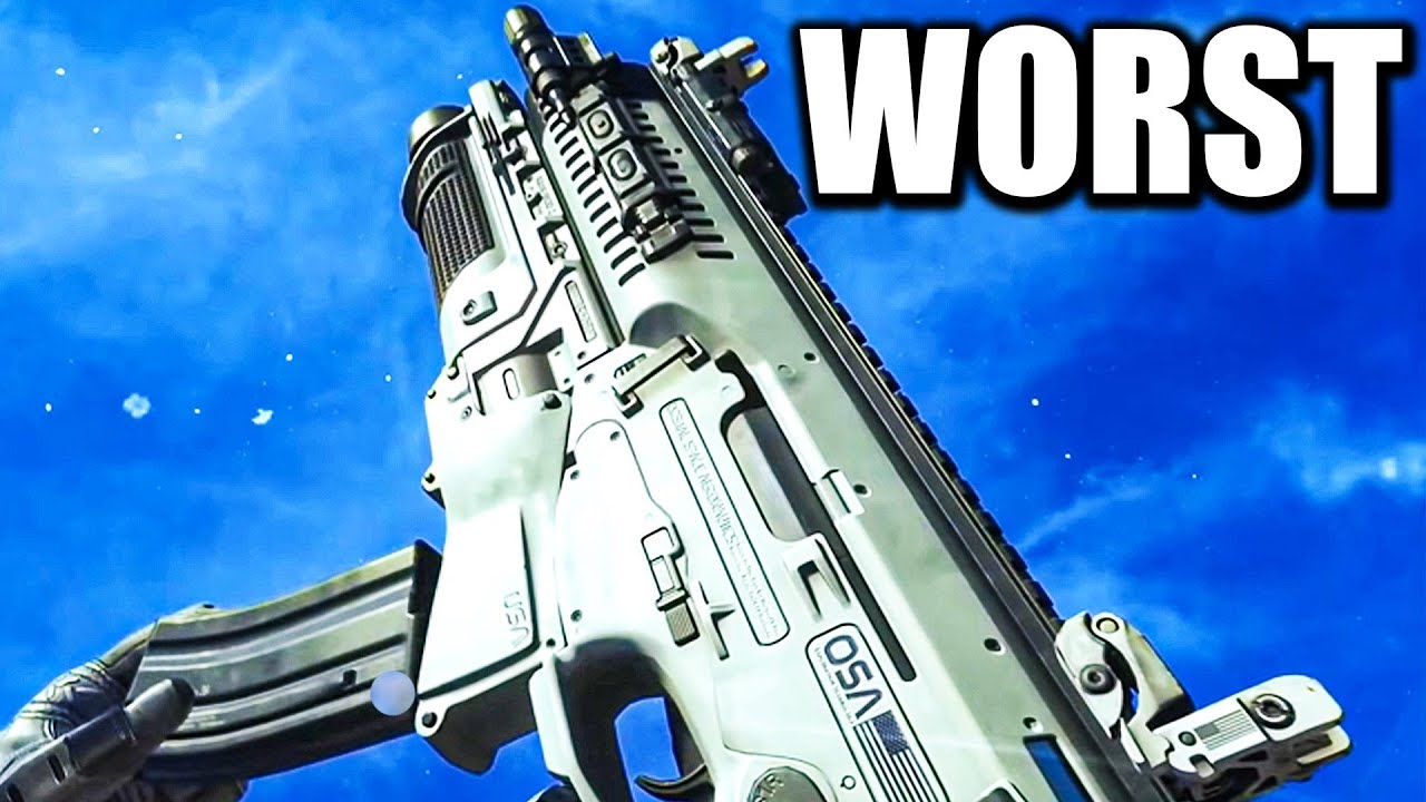 Top 10 WORST MAX LEVEL GUNS in Cod History - YouTube