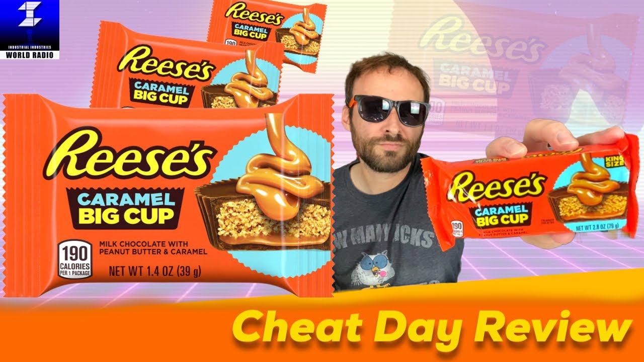 Reese’s Caramel Big Cup Review | Best Reese’s EVER! - YouTube