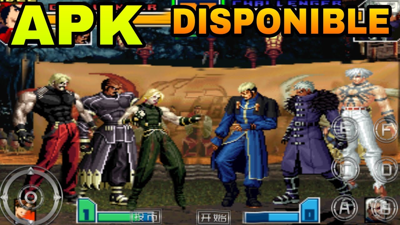 KOF 2001 BOSSES V2 2024 ACTUALIZADO APK Y ROM ANDROID - YouTube