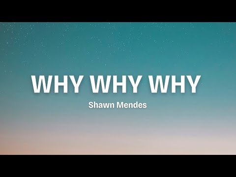 Shawn Mendes - Why Why Why (Lyrics) - YouTube