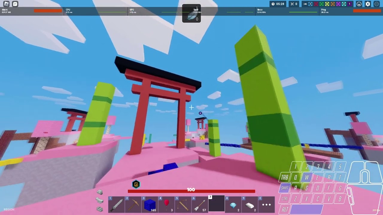 Roblox bedwars gameplay 273 - YouTube