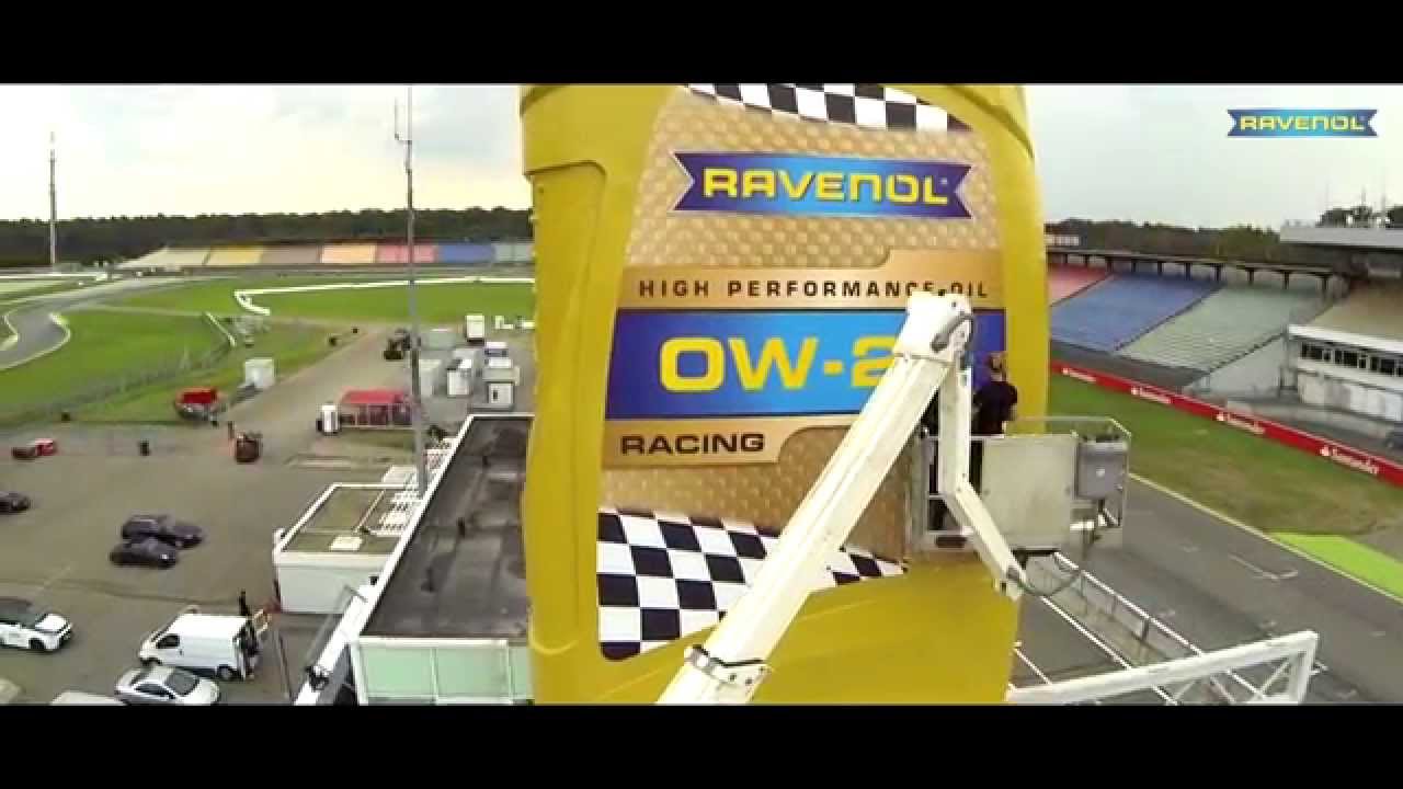 Die neue RAVENOL-Dose am Hockenheimring - YouTube
