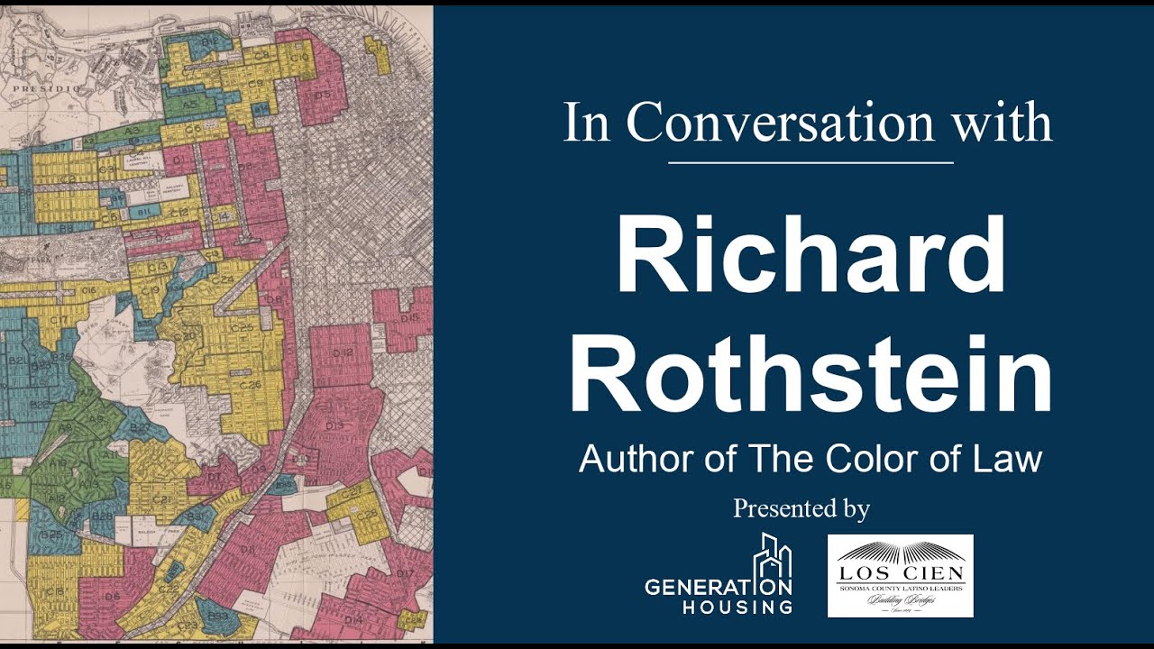 In Conversation with Richard Rothstein, Author of The Color of Law ...