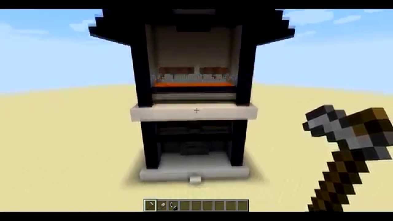 Minecraft Mega Grill with automated food - YouTube