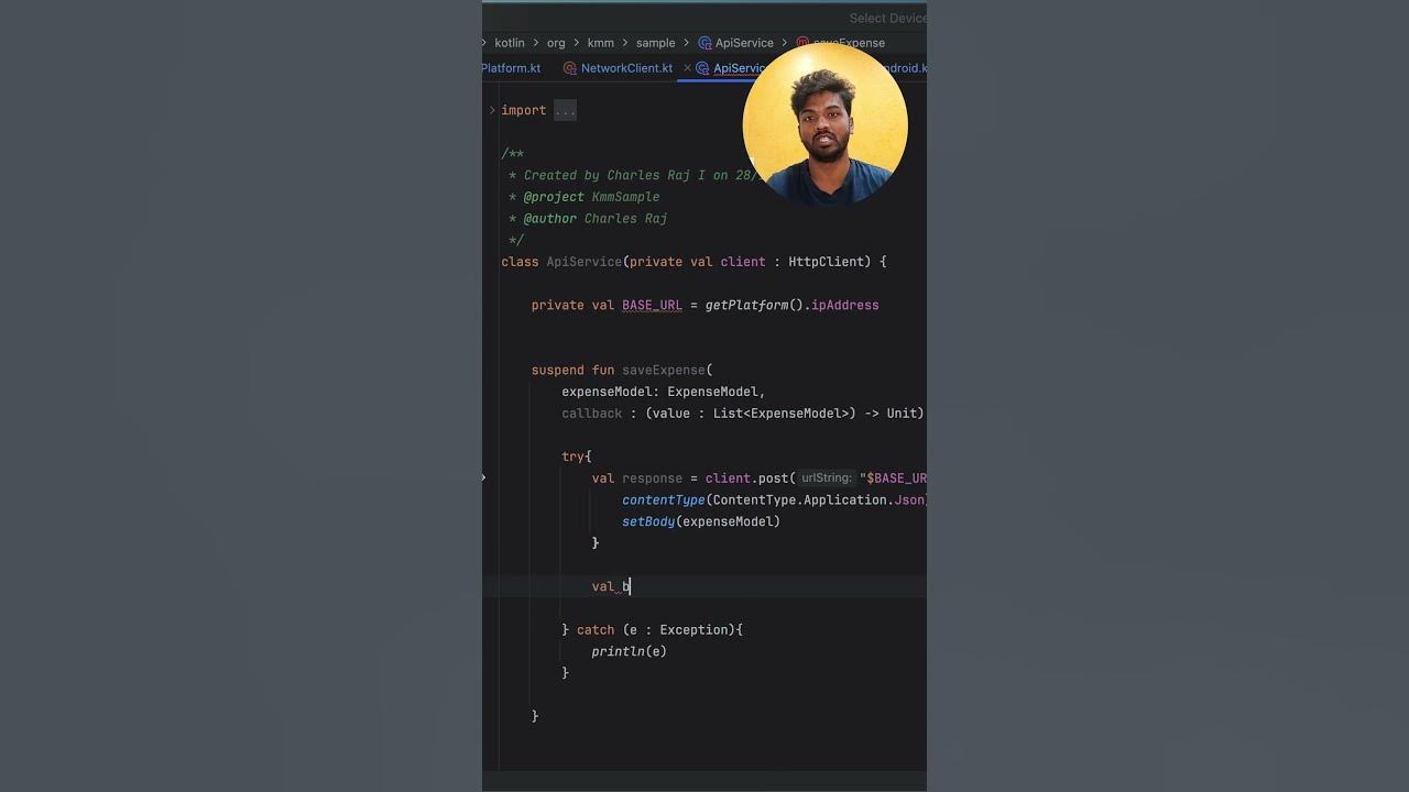 KMM call apis and set body in ktor #android #androidappdevelopment #kotlinmultiplatform #kotlin ...