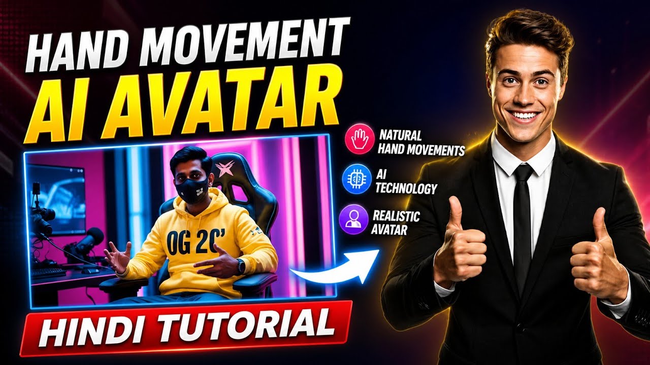 Make Talking & Hand-Waving Al Avatar for Faceless YouTube Channels ...