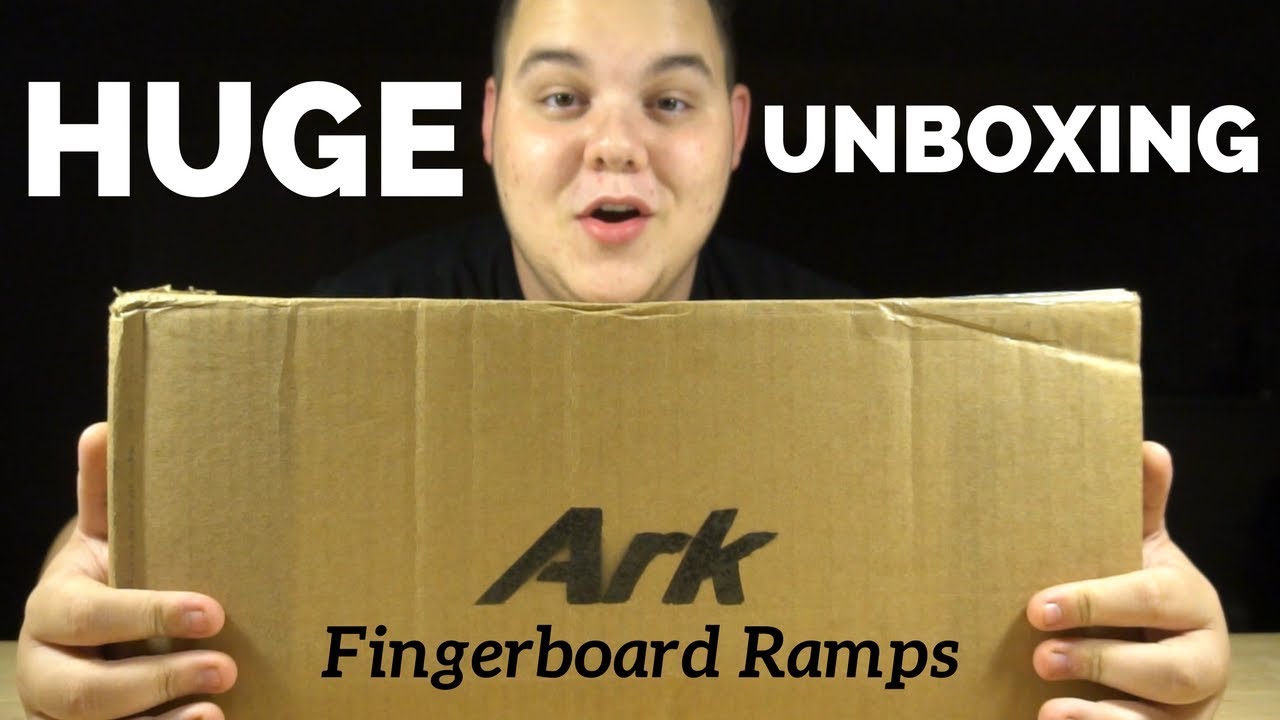 BEST FINGERBOARD RAMPS I'VE EVER TRIED!!! (Ark Ramps Unboxing/Review ...