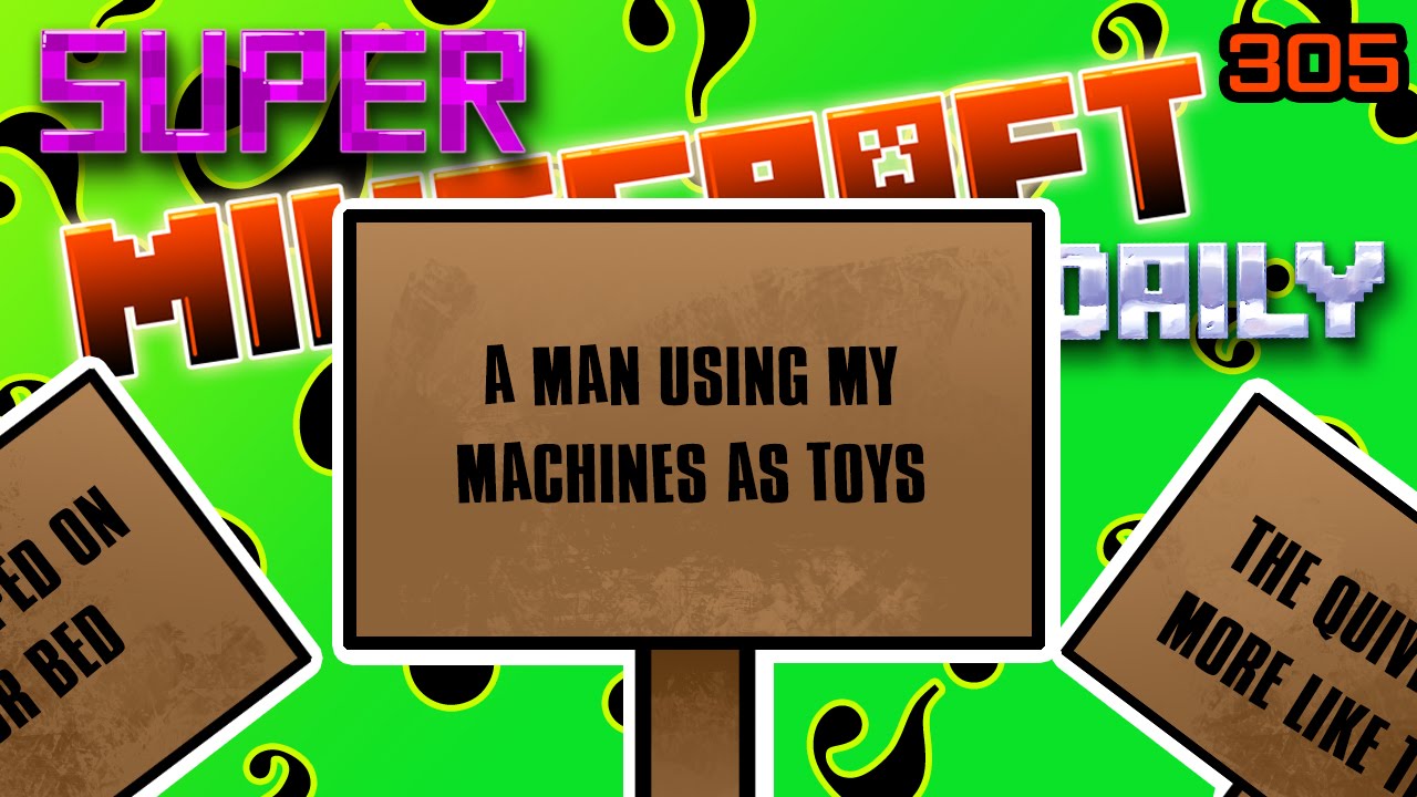 RIDDLE ME THIS BATMAN! | Super Minecraft Daily | Ep.305 - YouTube