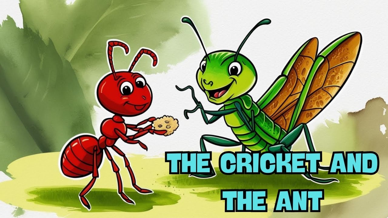THE ANT AND THE CRICKET - MORAL STORY IN ENGLISH FOR THE LITTLE ONES ...
