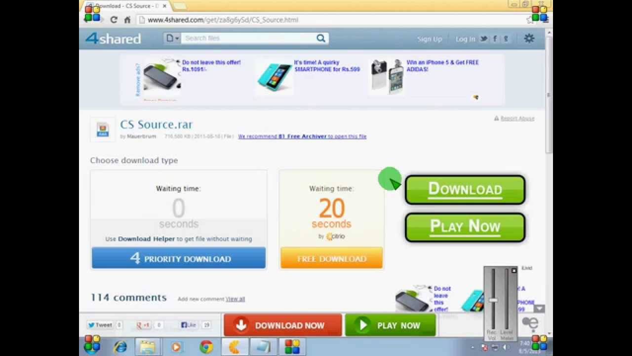How to download Counter-Strike Source (No torrents! No surveys!) - YouTube