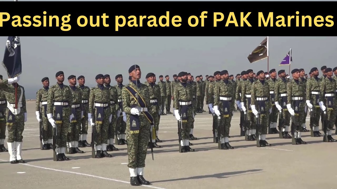 Complete passing out parade of Pakistan Marines - YouTube