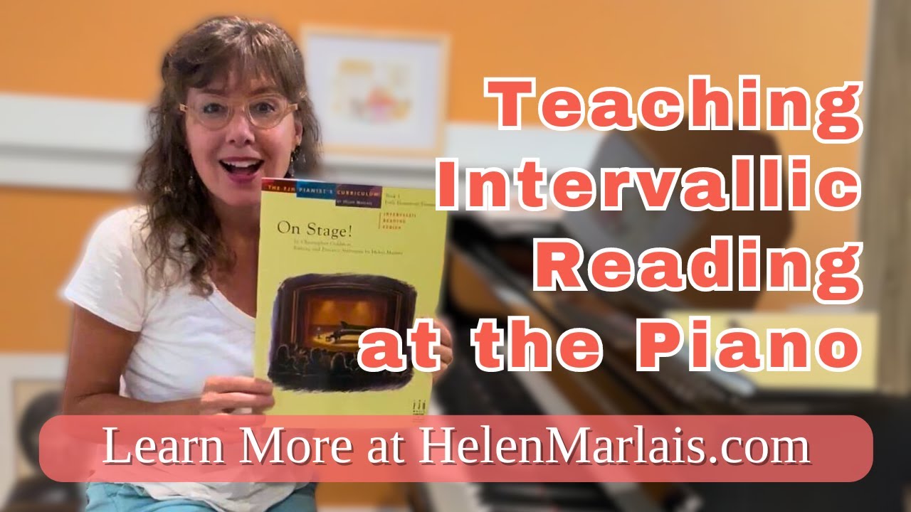 Teaching Intervallic Reading at the Piano - YouTube